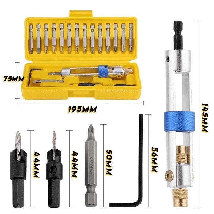 20pcs/set Half Time Drill Driver Multi Screwdriver – Ivigadget